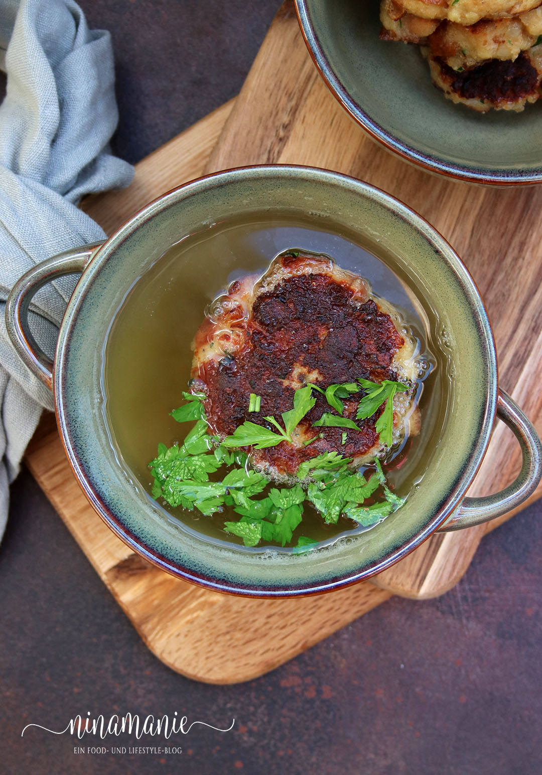 Kaspressknödel - mit Suppe und pur - Alm-Feeling zu Hause - Ninamanie