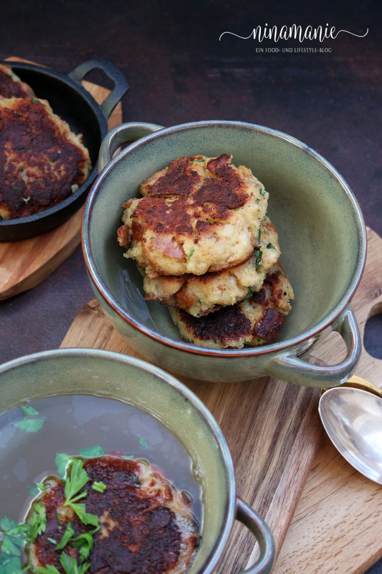 Kaspressknödel - mit Suppe und pur - Alm-Feeling zu Hause - Ninamanie
