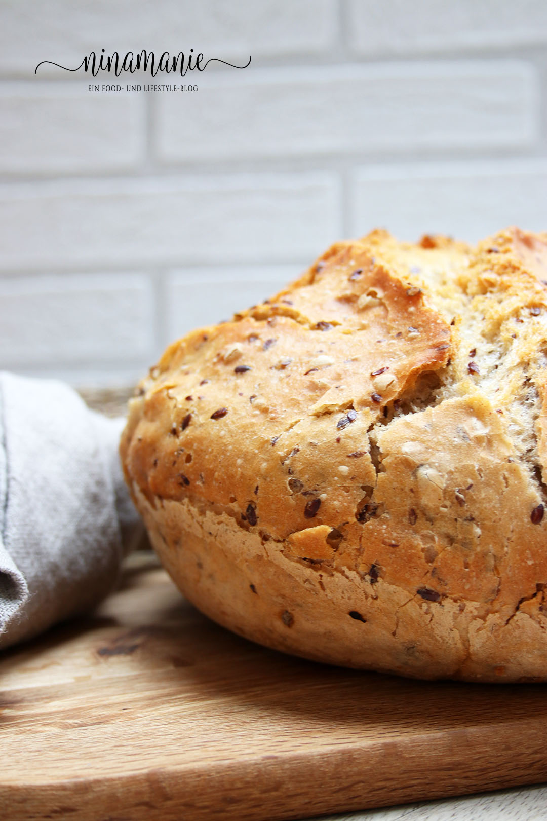 No Knead Bread – Brot ohne Kneten - Ninamanie