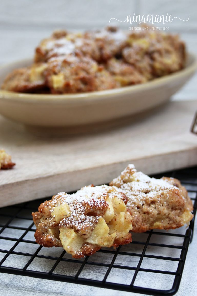 Apfel-Cookies mit Pekannüssen - Ninamanie