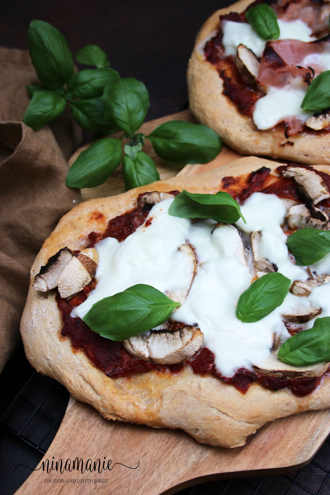 [Buchrezension] Pinsa Bufala aus "Pizza - amore mio" - Ninamanie